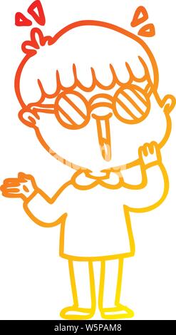 cartoon boy realizing something amazing Stock Vector Image & Art - Alamy