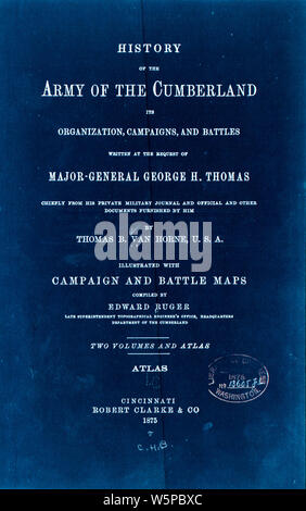 History of the Army of the Cumberland - its organization, campaigns ...