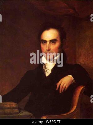 Gilbert Stuart 1825 by Gilbert Stuart Stock Photo - Alamy