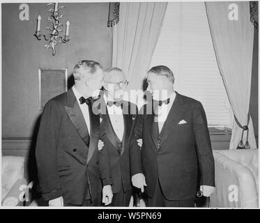 Dinner honoring President Harry Truman and Vice President-elect Alben ...