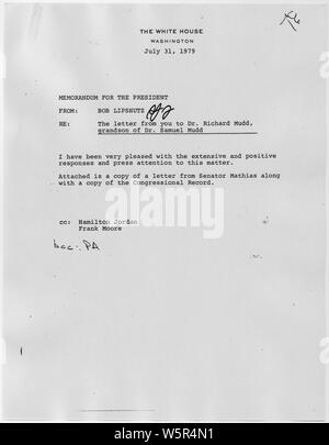 Lipshutz to Carter Stock Photo - Alamy