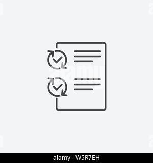 Testing icon. Monochrome simple Project Planning icon for templates ...
