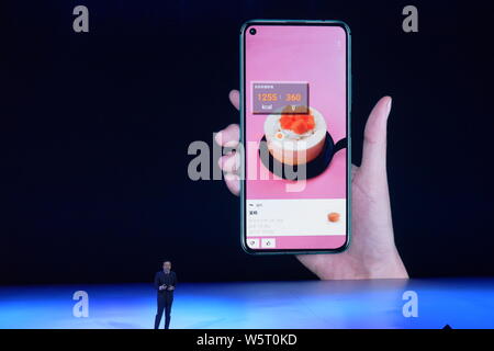 George Zhao Ming, president of Honor, the smartphone sub-brand of ...