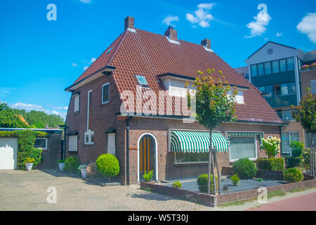 Typical Dutch family house, architecture in Netherlands Stock Photo - Alamy
