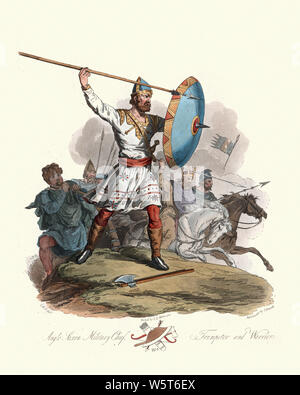 Anglo Saxon Chief Stock Photo - Alamy