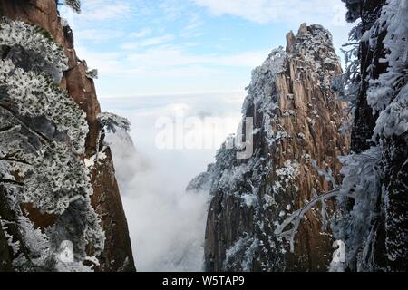 Taken at Huangshan Stock Photo - Alamy