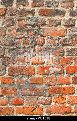 reddish brick wall, bricks, Backgound image Stock Photo - Alamy