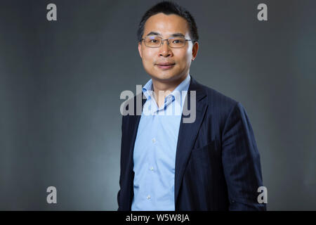--FILE--Zhang Lei, Chief Executive Officer of Envision Energy Limited ...