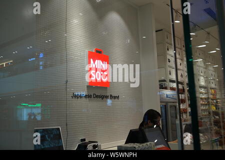 Miniso store in a shopping mall Stock Photo - Alamy