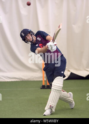 England's Joe Root batting during day five of the Ashes Test match at ...