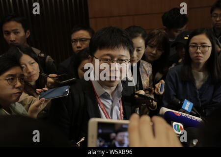 Chinese-American biochemist Feng Zhang, core member of Broad Institute ...