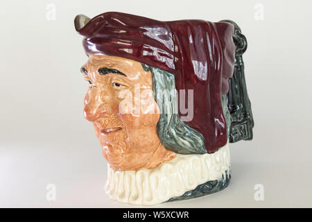 Simon the Cellarer Royal Doulton Character Jug Stock Photo - Alamy