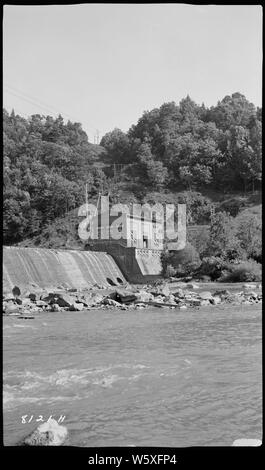 Redmon Dam and powerhouse Stock Photo - Alamy