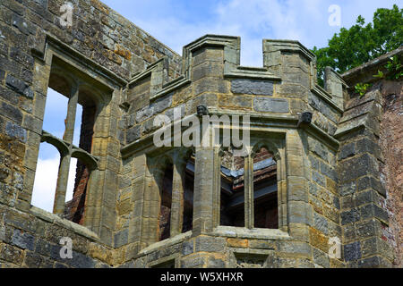 dilapidated building left in ruin Stock Photo - Alamy