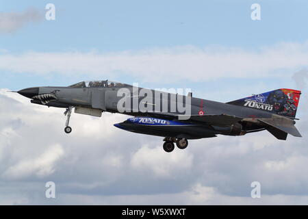 Turkish McDonnell Douglas Phantom F-4 with livery celebrating 70 years ...