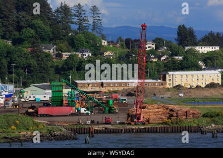 Timber Mill, Astoria, Oregon, USA Stock Photo - Alamy