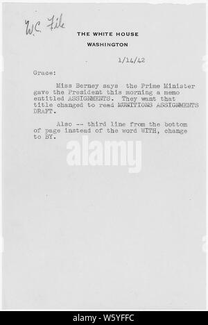 Unknown to Grace Tully Stock Photo - Alamy