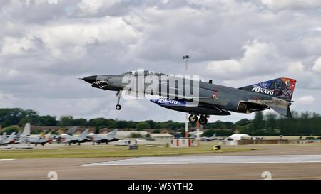 Turkish McDonnell Douglas Phantom F-4 with livery celebrating 60 years ...