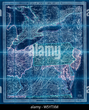 Civil War Maps 1703 Stanford's map of the seat of war in America 03 ...