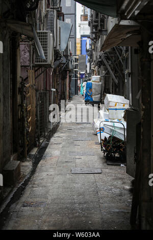 Back Alley in Hong Kong, China Stock Photo - Alamy