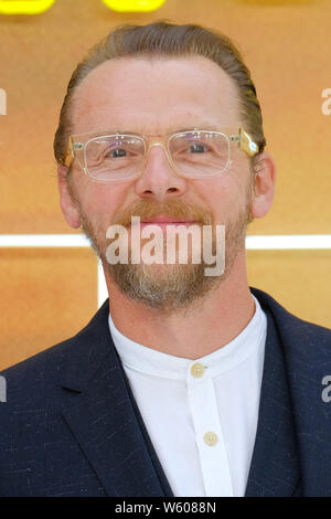 London, UK. Simon Pegg at The UK Premiere of Mission: Impossible - Dead ...