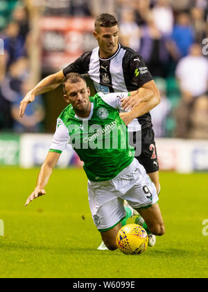 Leith, Edinburgh, UK. 30th July 2019. Pre-season friendly Hibernian ...