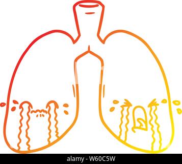 cartoon lungs crying Stock Vector Image & Art - Alamy
