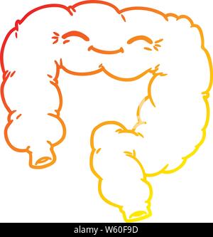 cartoon happy colon Stock Vector Image & Art - Alamy