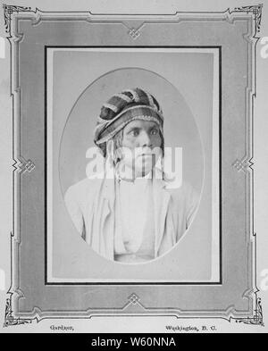 Antonio Azul. Pima, 1872 Stock Photo - Alamy