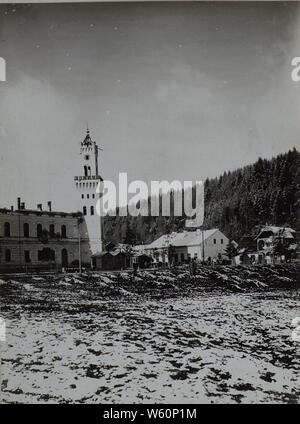 Rathaus in Dorna Watra Stock Photo - Alamy