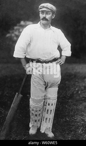 S E Gregory, cricketer Stock Photo - Alamy