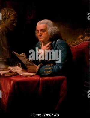 David Martin - Benjamin Franklin Stock Photo - Alamy
