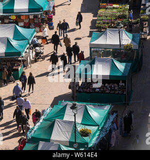 Bromley Market on the High Street in Bromley Kent Stock Photo - Alamy