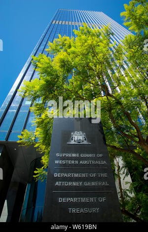 Department of justice, Perth, Western Australia Stock Photo - Alamy