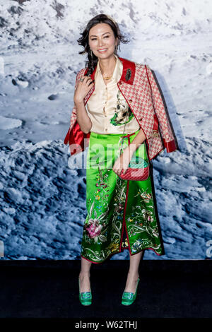 Chinese-American businesswoman Wendi Deng arrives for a promotional ...