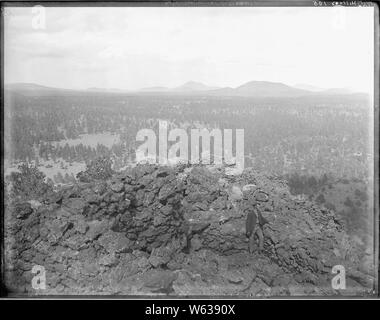 Cinder cones near San Francisco Mountain, Coconino County, Arizona ...