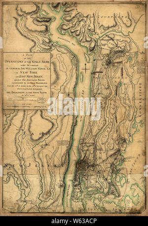 A plan of the operations of the King's army: under the command of ...