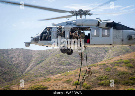 A U.S. Marine Multipurpose canine with Marine Corps Forces Special ...
