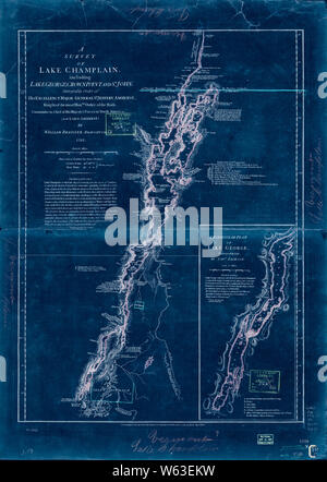 A survey of Lake Champlain: including Lake George, Crown Point, and St ...
