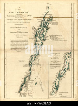 A survey of Lake Champlain: including Lake George, Crown Point, and St ...