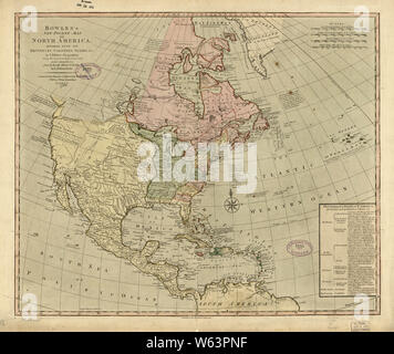 Map of the United States, the British provinces, Mexico, &c : showing ...