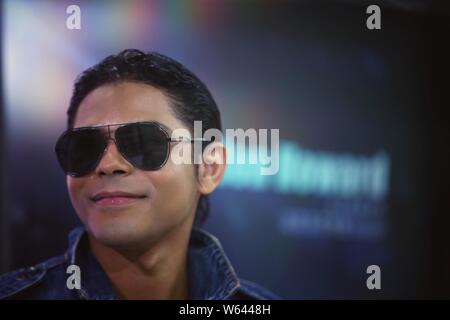 American singer and songwriter Brandon Howard, also known as B. Howard ...