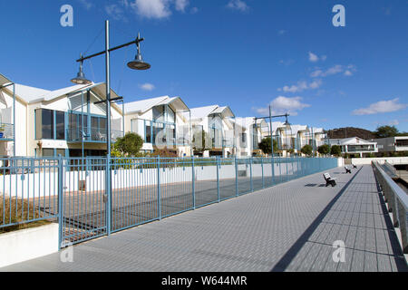 Launceston, Tasmania: April 06, 2019: Expensive, luxury apartments ...