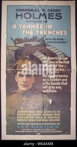 Corporal R. Derby Holmes author of A Yankee in the Trenches. Read The ...