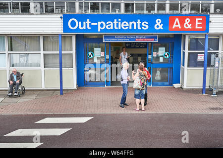 NHS general hospital at Kettering, England Stock Photo - Alamy