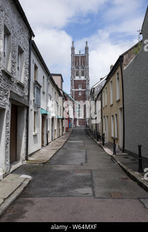 19 July 2019 - Cork, Ireland - Wheelie bins around Cork Castle Stock ...
