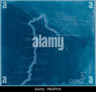 [Map of the Ohio River from Fort Pitt. 1776 by Montrésor John Stock ...