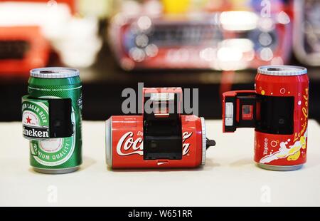 Polaroid cameras are on display in Hangzhou's first Polaroid camera ...