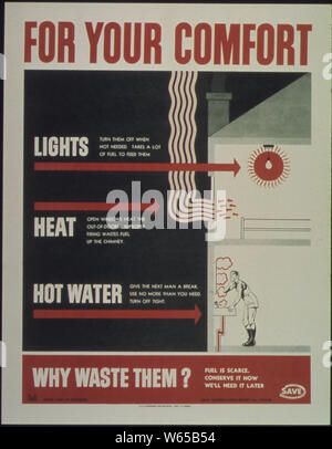 For Your Comfort Why Waste Them Stock Photo - Alamy