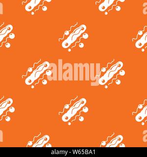 Corynebacterium pattern vector orange Stock Vector Image & Art - Alamy